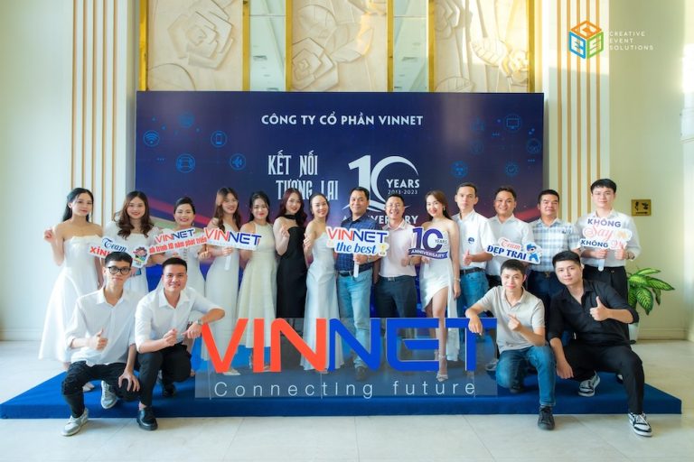 LỄ KỶ NIỆM 10 NĂM THÀNH LẬP CTCP VINNET - CES Media Việt Nam